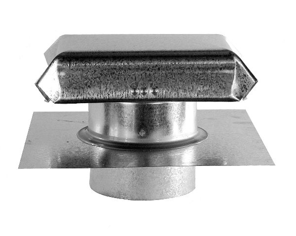 J Vent with Extension - Galvanized